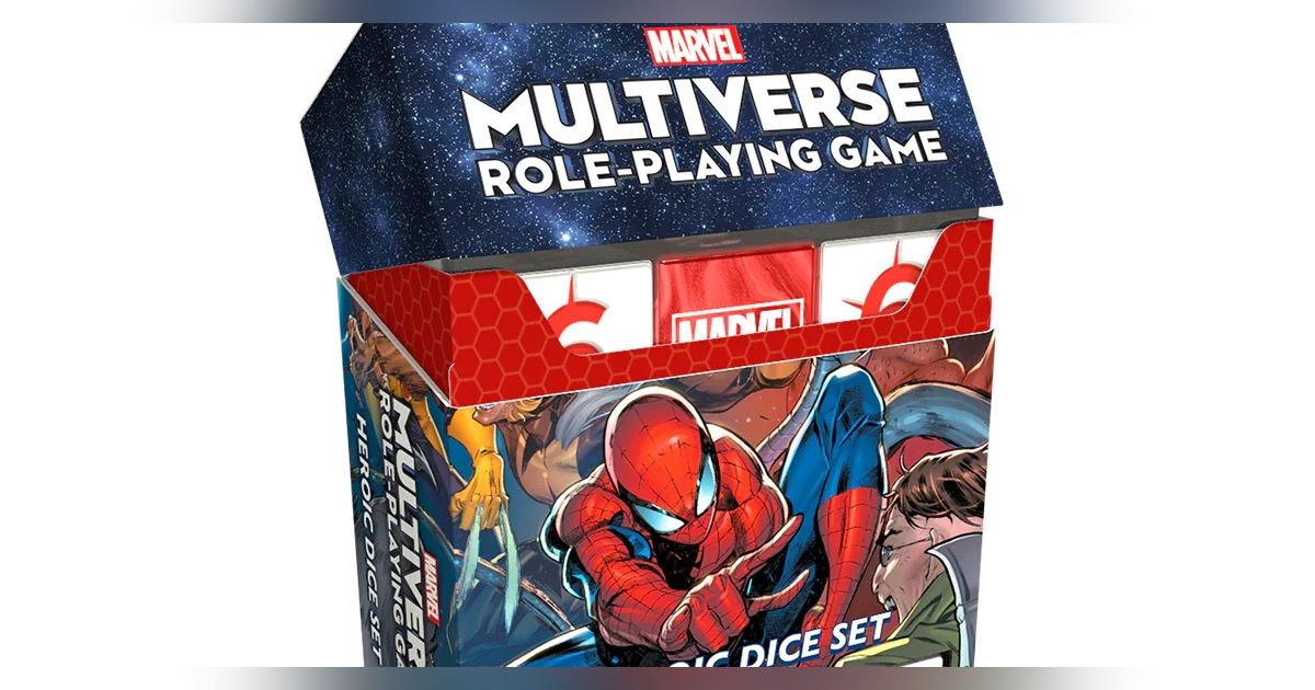 Marvel Multiverse: Heroic Dice Set | RPG Item | RPGGeek