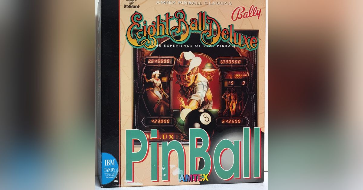 Eight Ball Deluxe Pinball | Video Game | VideoGameGeek