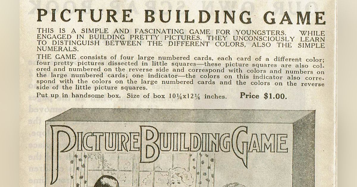 Picture Building Game | Board Game | BoardGameGeek