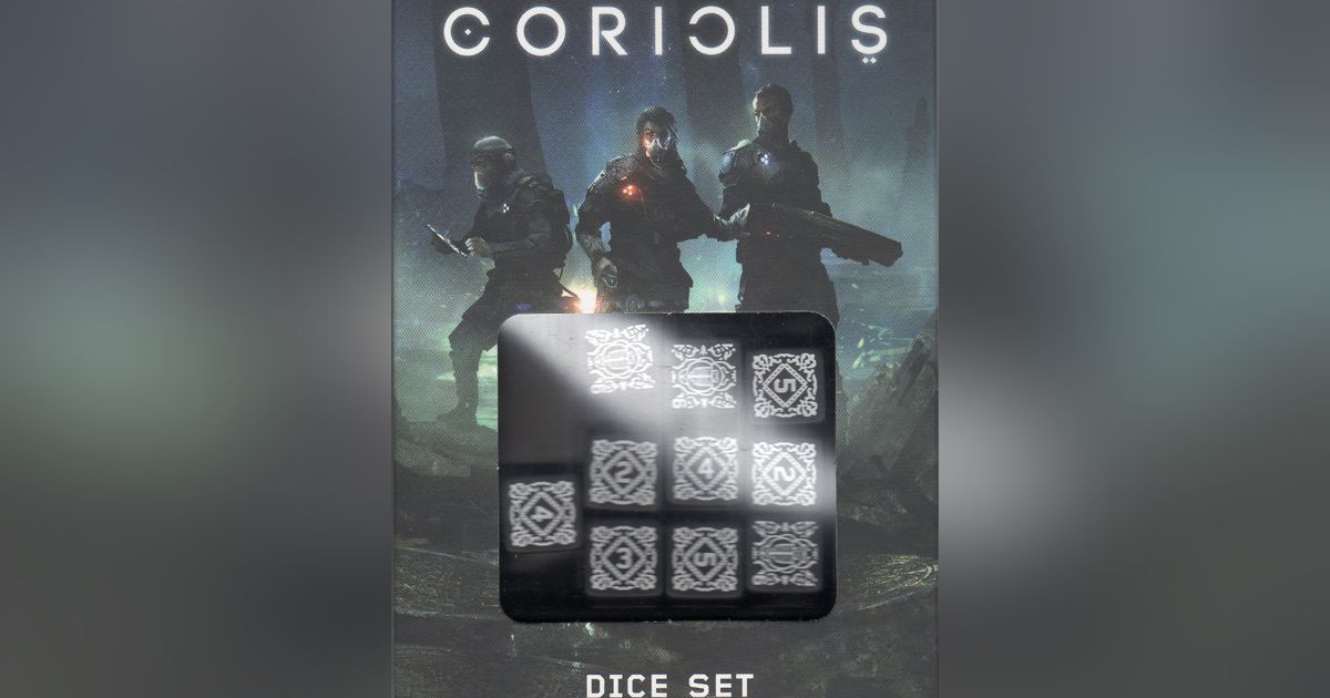 Coriolis Dice Set | RPG Item | RPGGeek