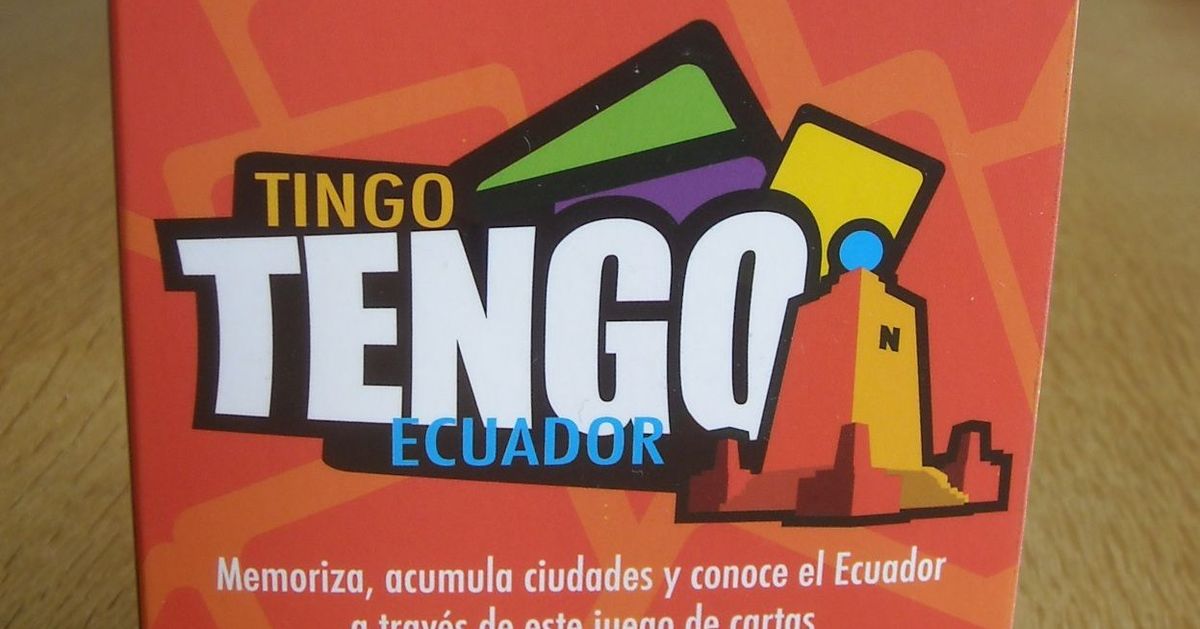 Tingo Tengo Ecuador | Board Game | BoardGameGeek