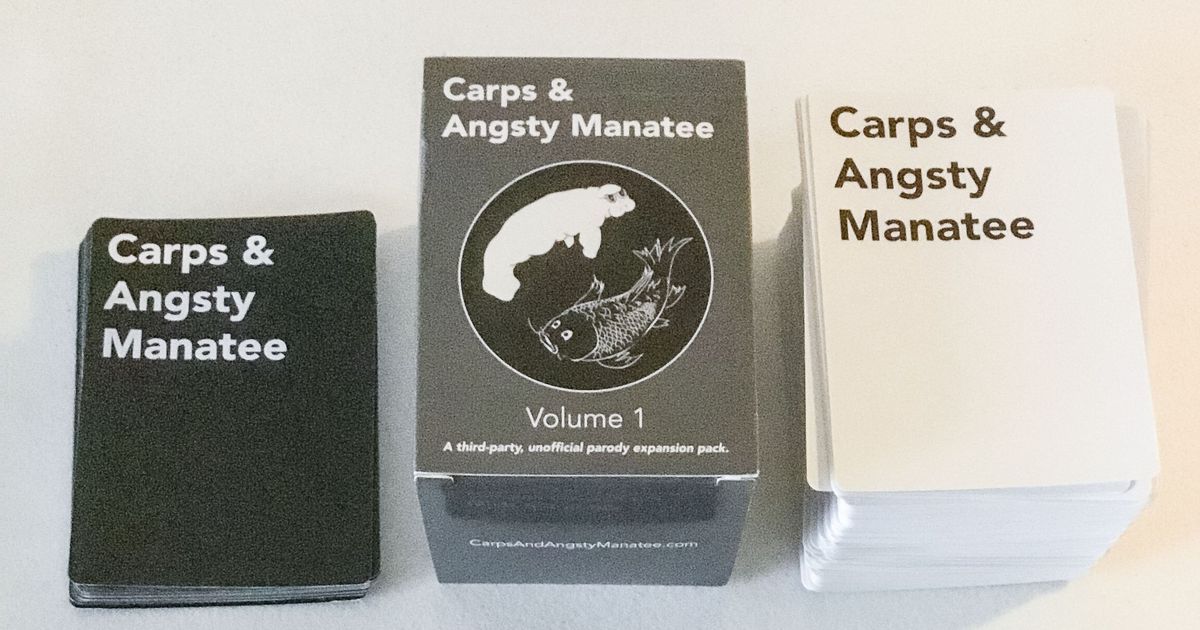 Carps & Angsty Manatee: Volume 1 (fan expansion for Cards Against ...
