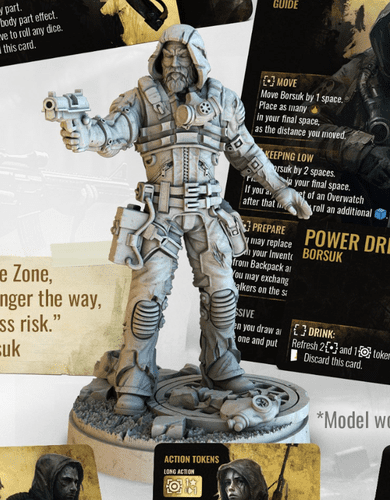 Gray vs Sundrop Miniatures? | S.T.A.L.K.E.R. The Board Game