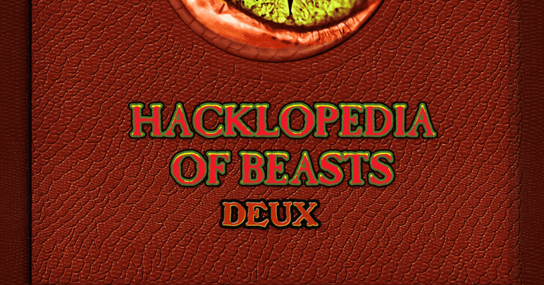 Hacklopedia of Beasts Vol. II (HackMaster 5th Edition) | RPG Item | RPGGeek