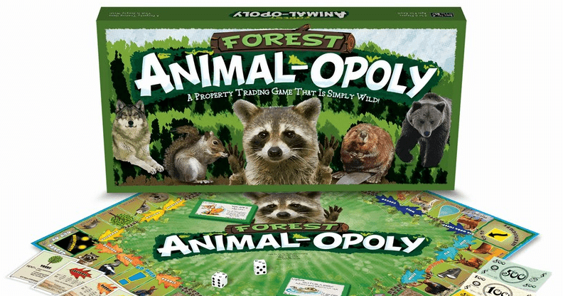 Forest Animal-Opoly | Board Game | BoardGameGeek