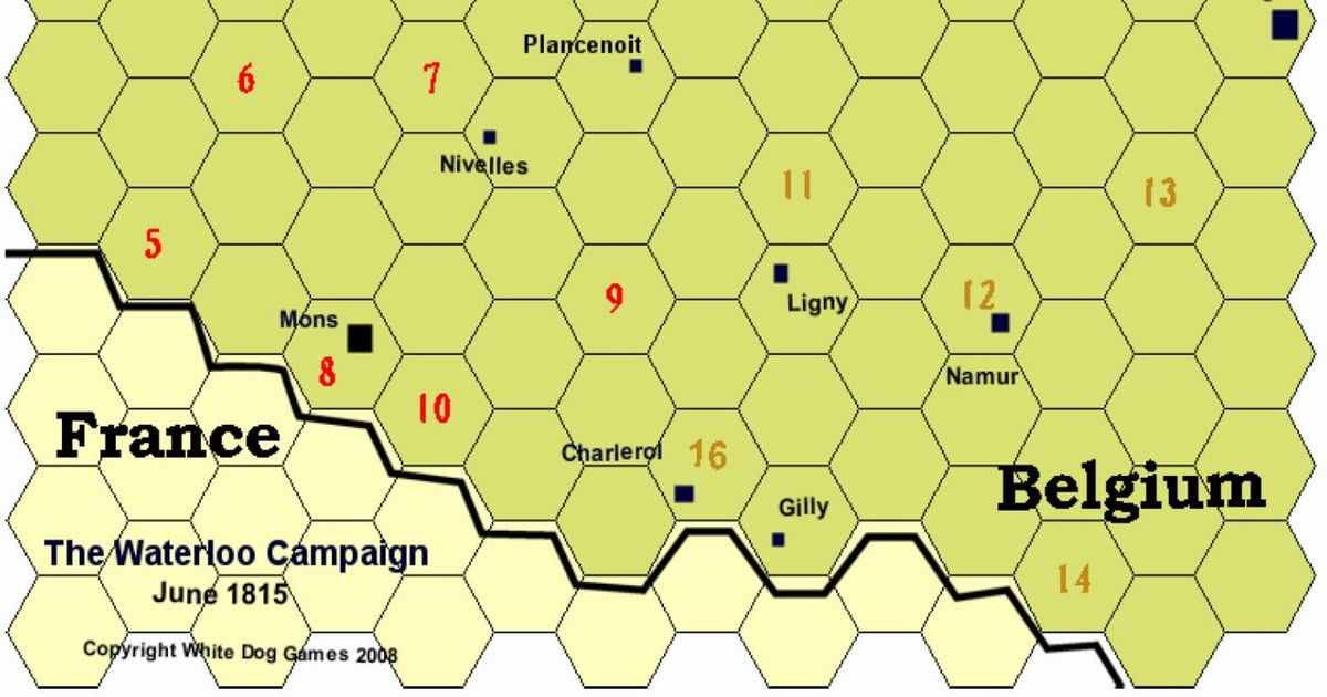 The Waterloo Campaign | Board Game | BoardGameGeek