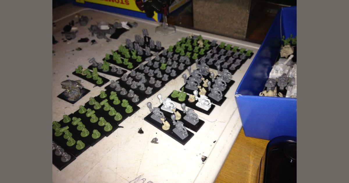 Ork Vomit | Miniature Games Construction Yard | BoardGameGeek