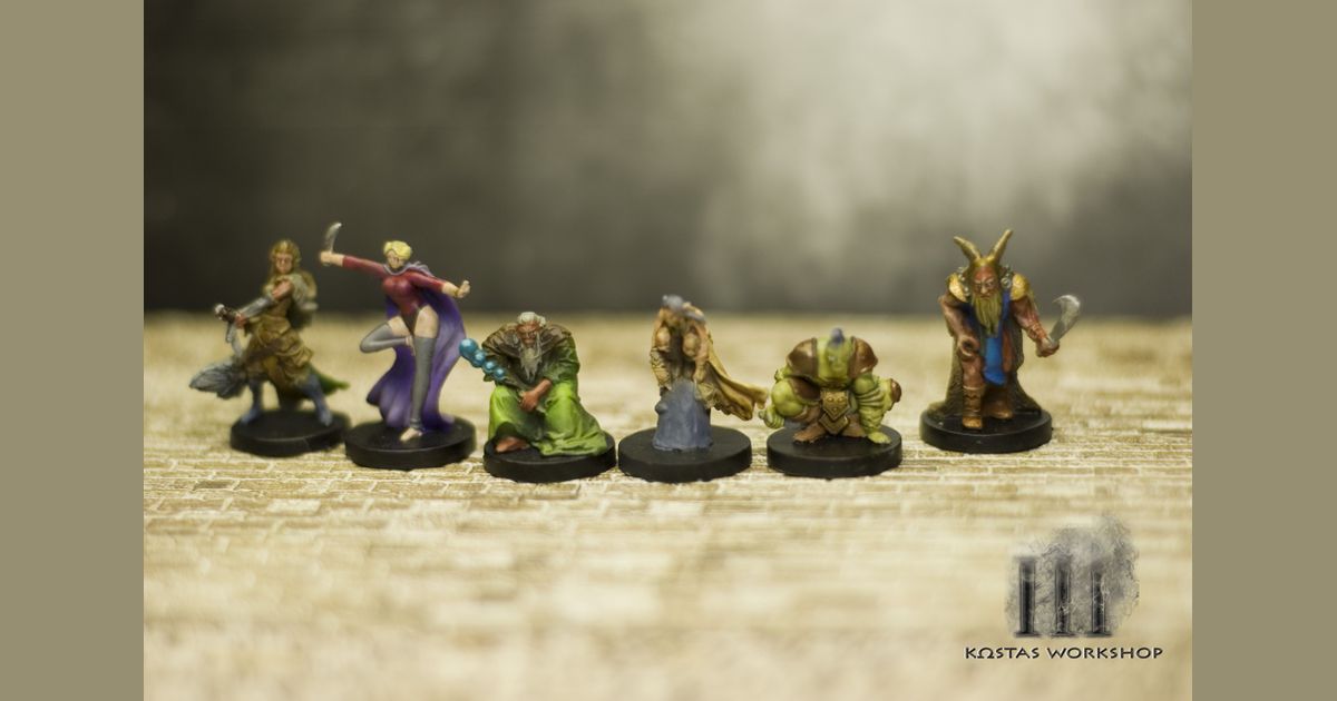 How to paint Descent: Journeys in the Dark Painted Part 1 | How to ...