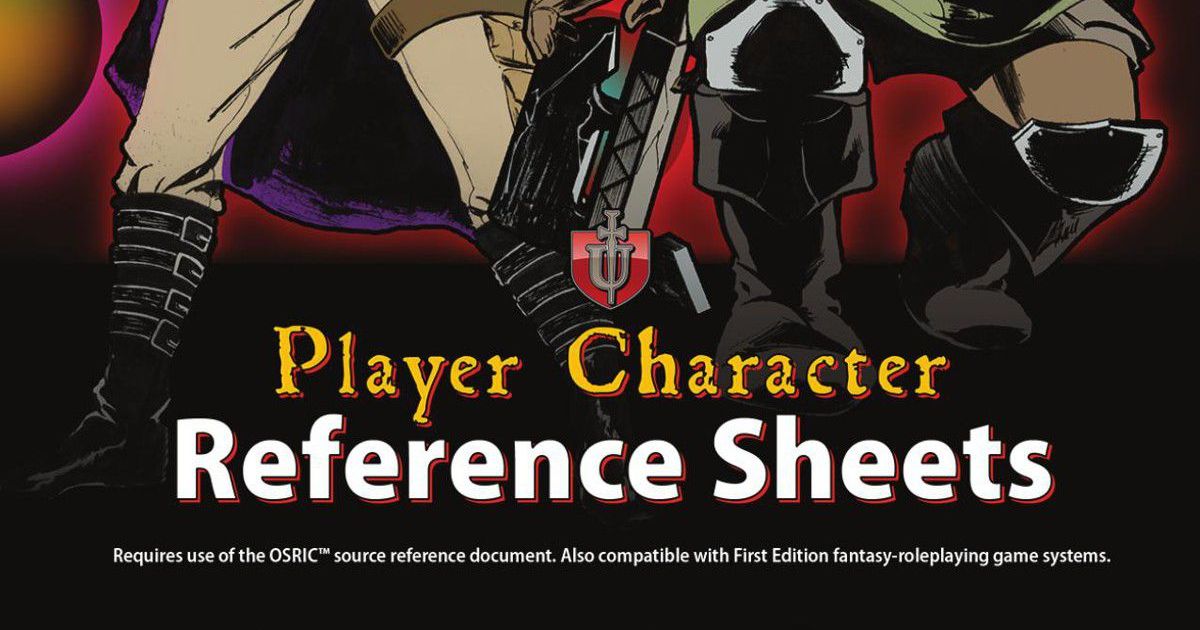 Player Character Reference Sheets | RPG Item | RPGGeek