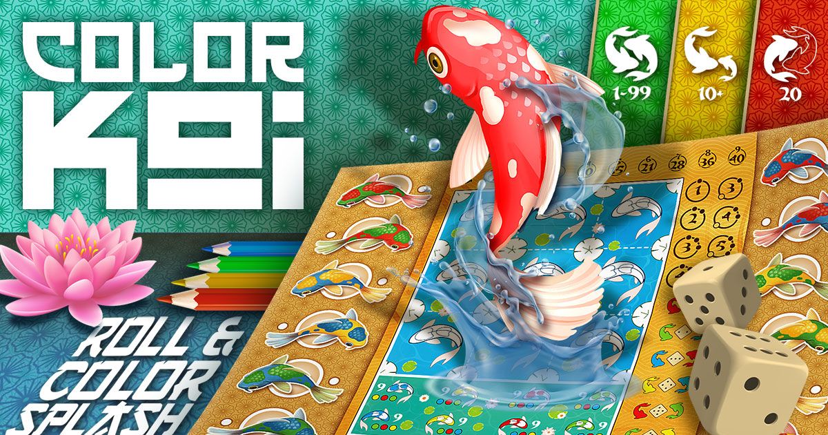 Color Koi | Board Game | BoardGameGeek