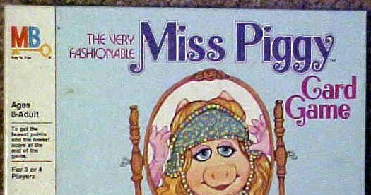 The Very Fashionable Miss Piggy Card Game | Board Game | BoardGameGeek