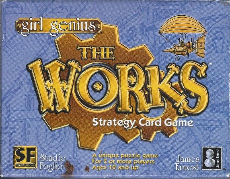 Girl Genius The Works Board Game Boardgamegeek