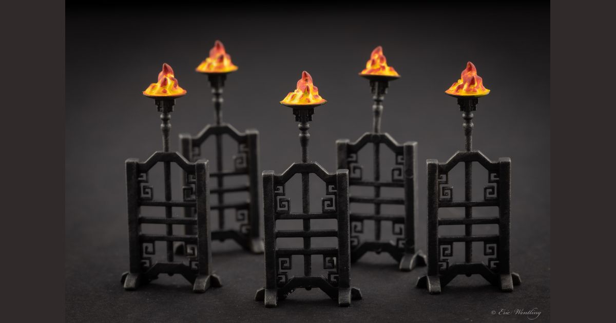 Conan: The Riddle of Plastic -- Conan the Interior Decorator: Braziers ...