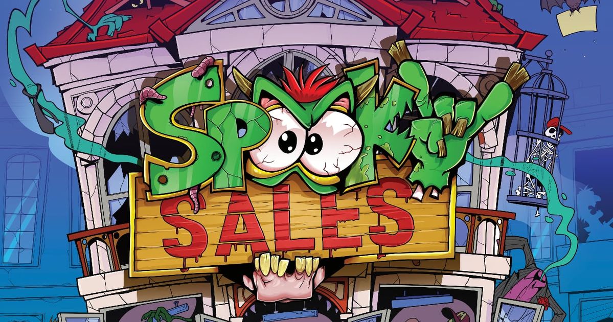 Spooky Sales | Board Game | BoardGameGeek