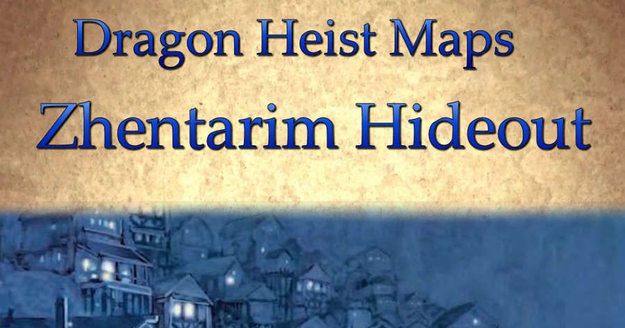 Dragon Heist Maps: Zhentarim Hideout | RPG Item | RPGGeek