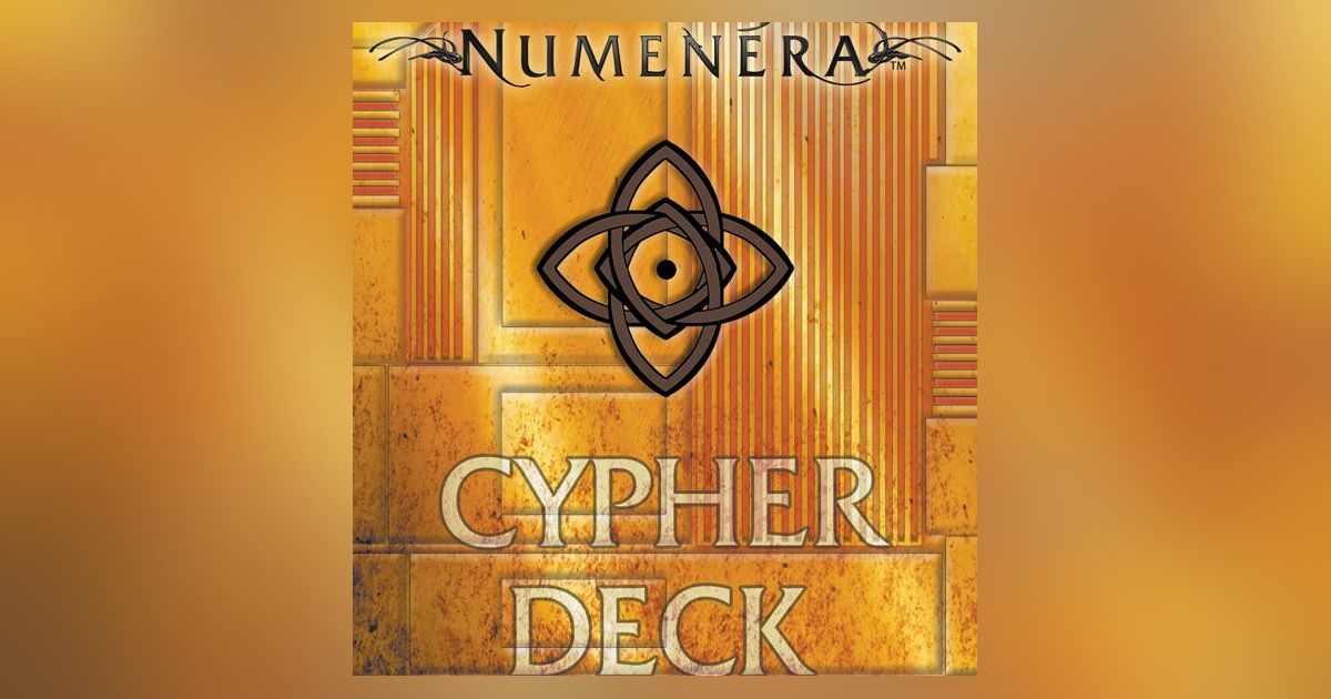 Numenera Cypher Deck | RPG Item | RPGGeek