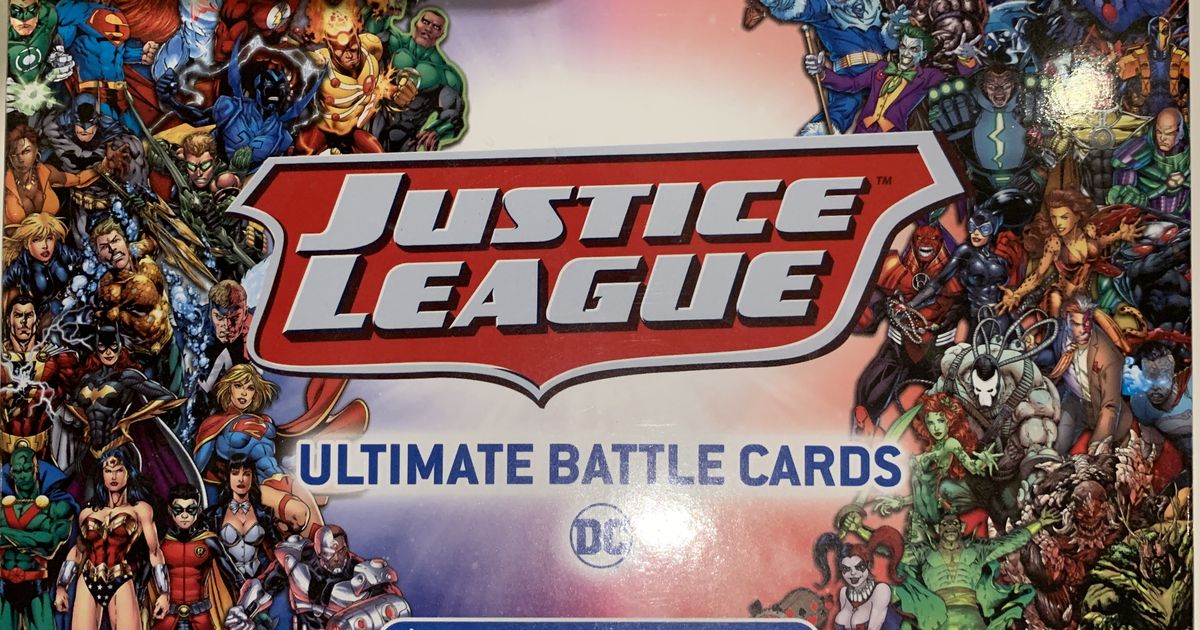 Justice League Ultimate Battle Cards | Board Game | BoardGameGeek
