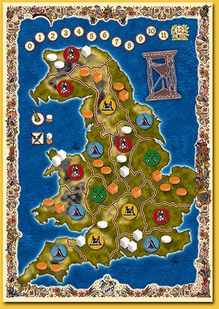 My favorite Area Control Games for two players