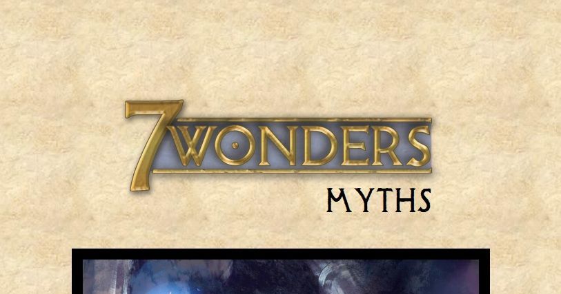 Myths (fan expansion for 7 Wonders) | Board Game | BoardGameGeek