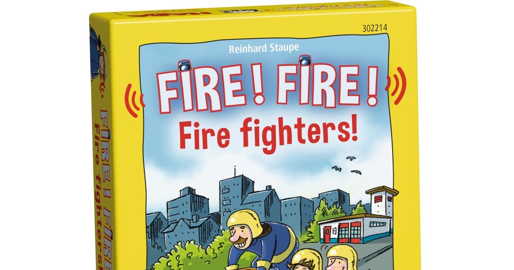 Fire! Fire! Fire Fighters! | Board Game | BoardGameGeek