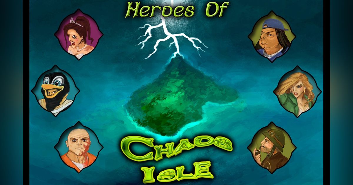 Chaos Isle: Heroes of Chaos Isle | Board Game | BoardGameGeek