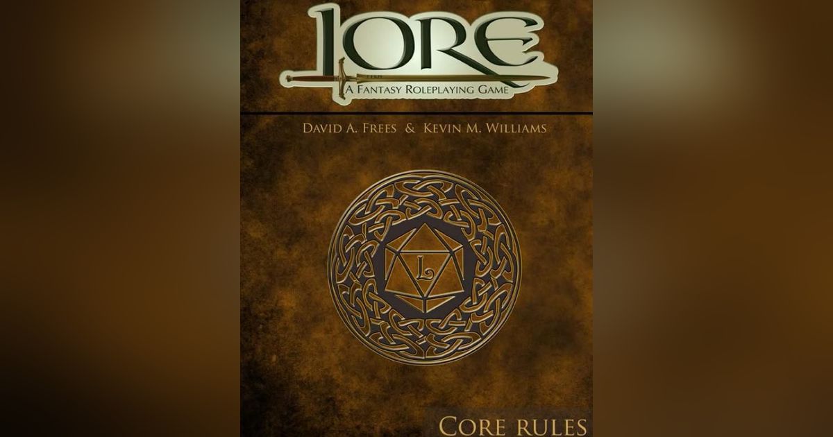 Lore Core Rulebook | RPG Item | BoardGameGeek