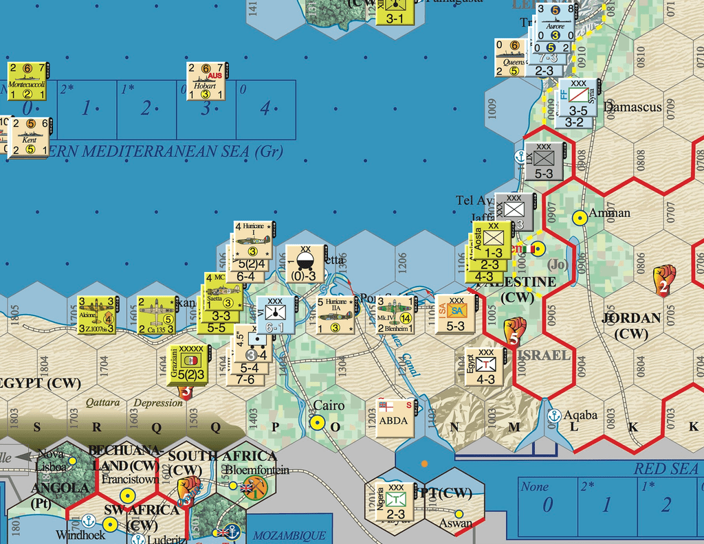 Solitaire Game - End of 1941 - Pictures and Assessment | World in Flames