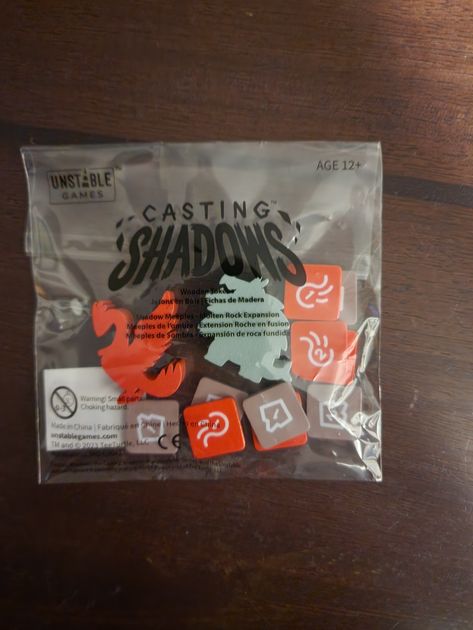 Casting Shadows: The Molten Expansion Wooden Tokens | Board Game Accessory | BoardGameGeek