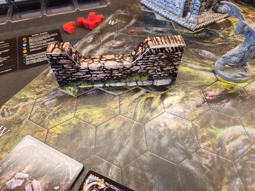 Oathsworn - Playing with 3D paper models | Oathsworn: Into the Deepwood