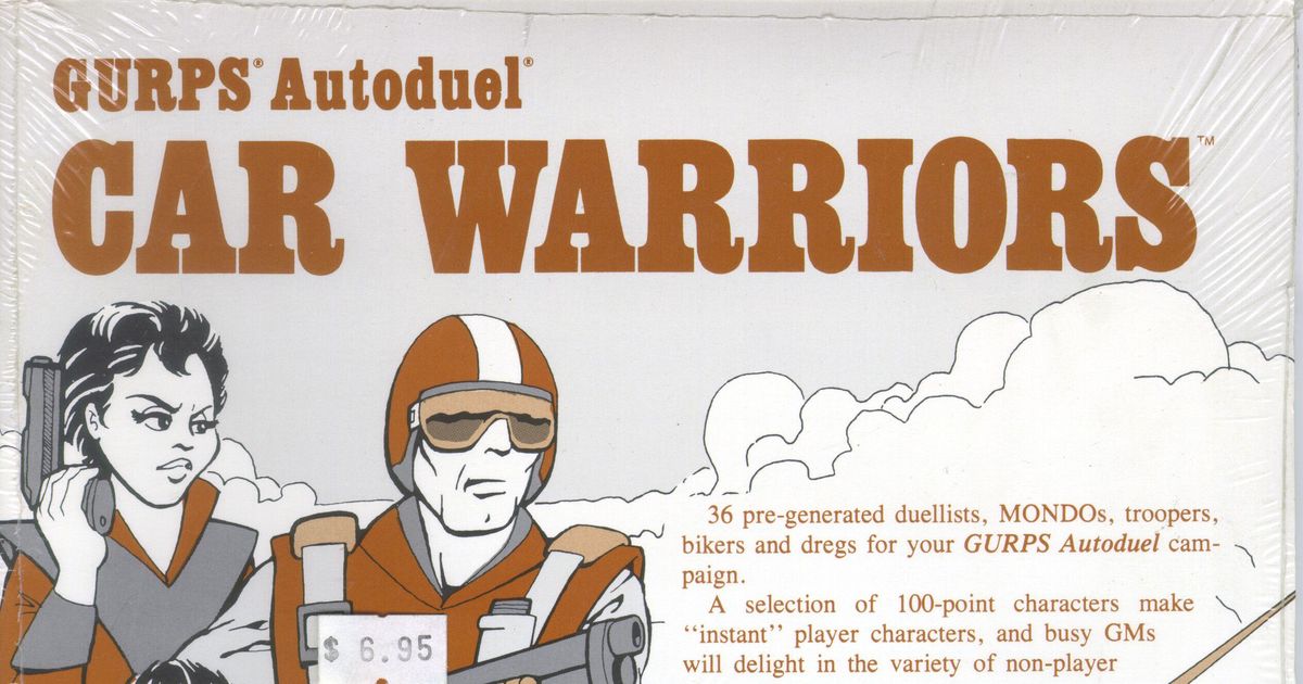 GURPS Autoduel Car Warriors | RPG Item | RPGGeek