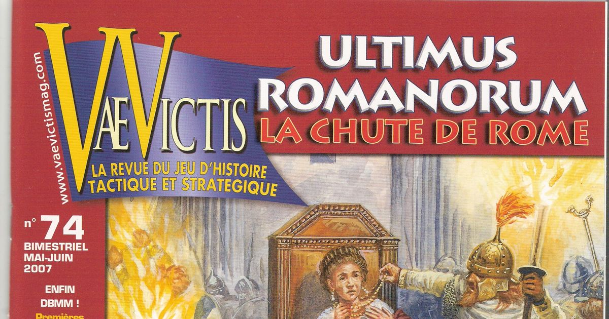 Ultimus Romanorum: La Chute de Rome | Board Game | BoardGameGeek