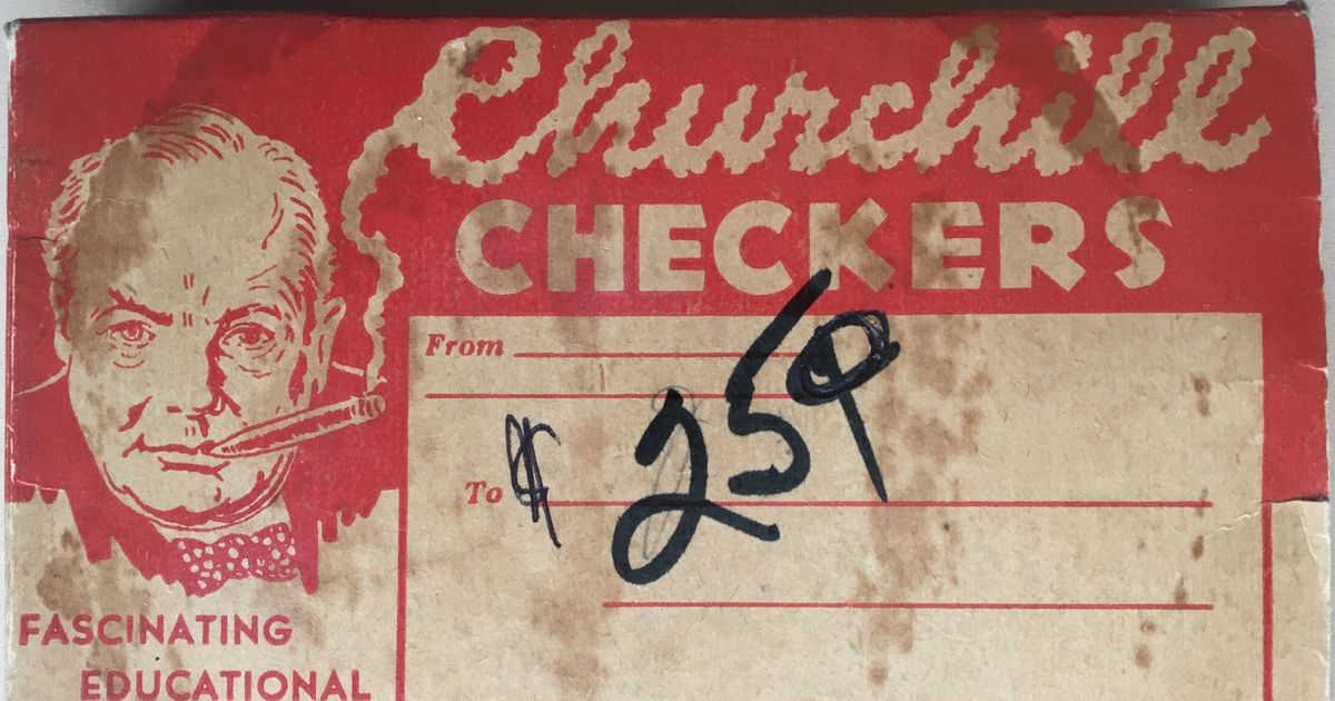 Churchill Checkers | Board Game | BoardGameGeek