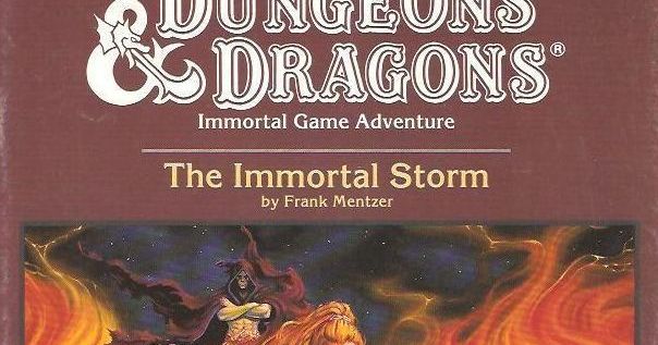 IM1: The Immortal Storm | RPG Item | RPGGeek