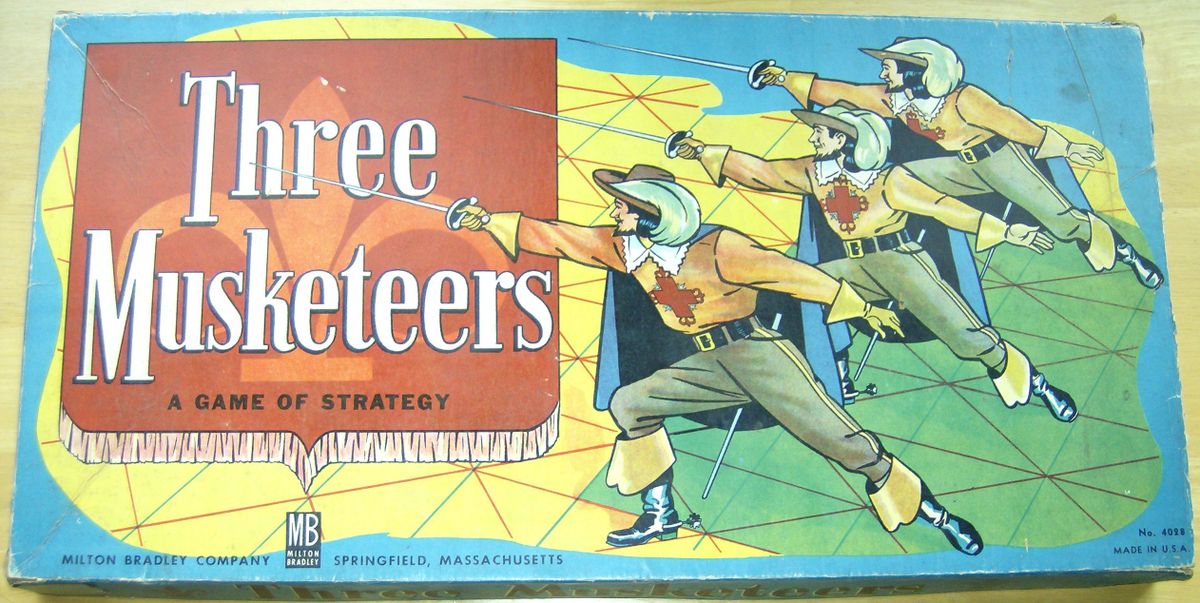 The Three Musketeers | Board Game | BoardGameGeek