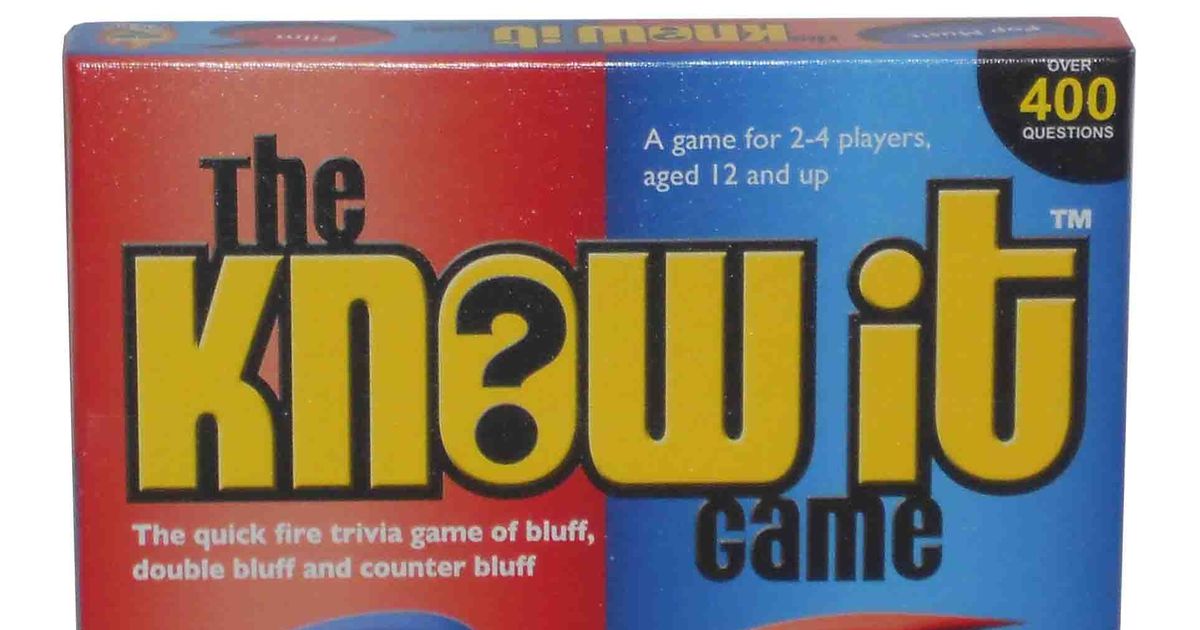 The Know It Game | Board Game | BoardGameGeek