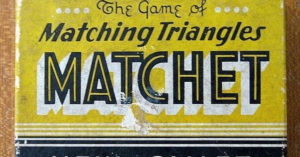 Matchet | Board Game | BoardGameGeek