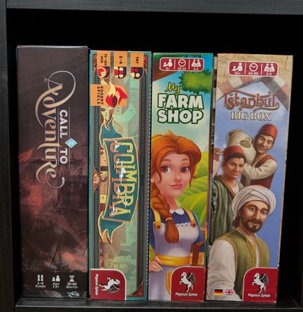 Ranking my board game collection per shelf - part 28 | The games we play