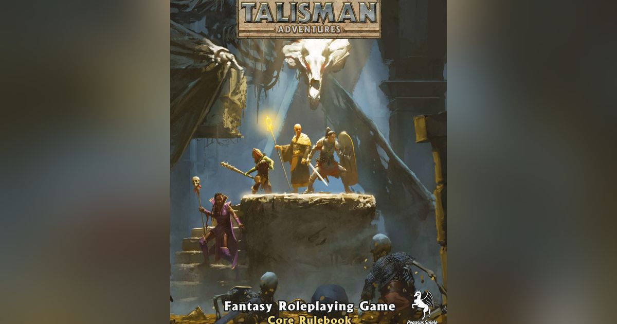 Talisman Adventures Fantasy Roleplaying Game Core Rulebook | RPG Item ...