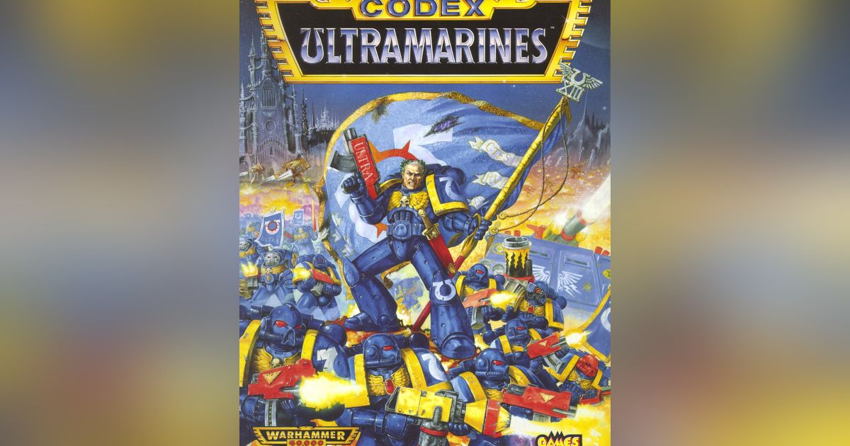 Warhammer 40,000 (Second Edition): Codex – Ultramarines | Board Game ...