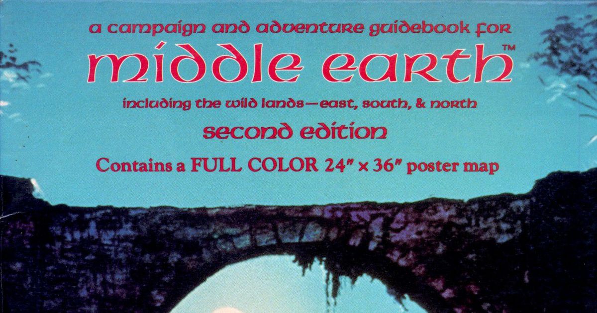 Campaign and Adventure Guidebook for Middle Earth | RPG Item | RPGGeek