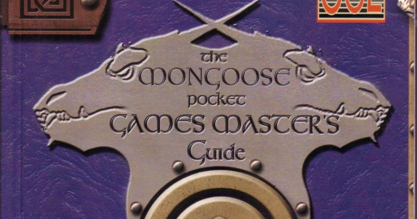 The Mongoose Pocket Games Master's Guide | RPG Item | RPGGeek
