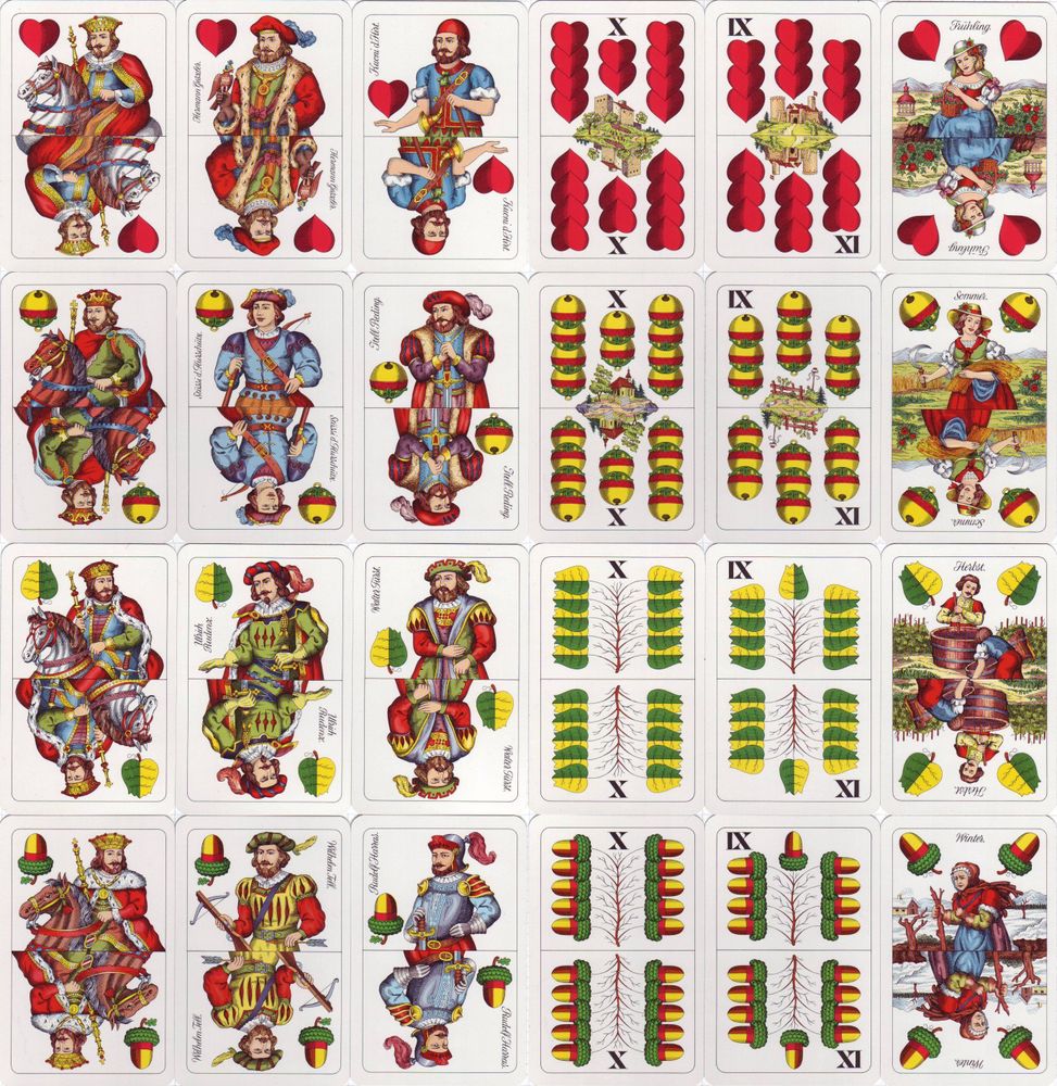 The History of the Hungarian/Tell Cards | Schnapsen