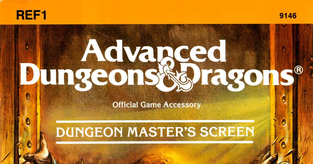 REF1: Dungeon Master's Screen | RPG Item | RPGGeek