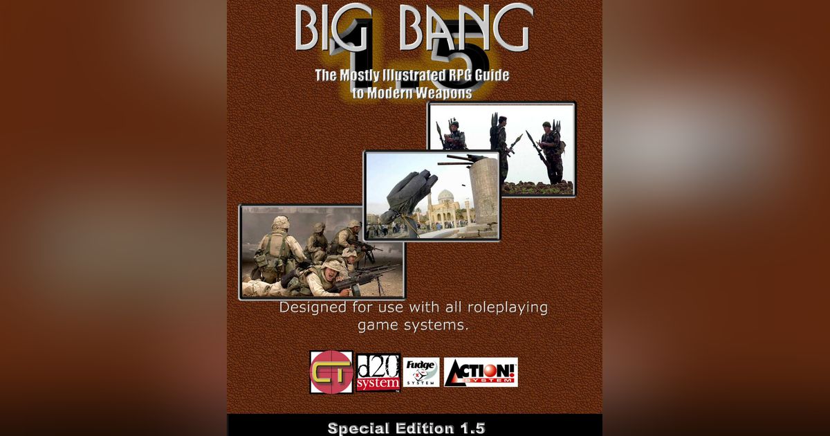 Big Bang Special Edition: War in Iraq | RPG Item | RPGGeek