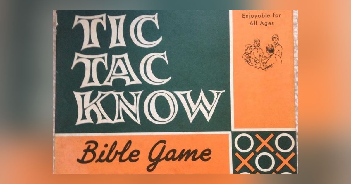 Tic Tac Know Bible Game | Board Game | BoardGameGeek