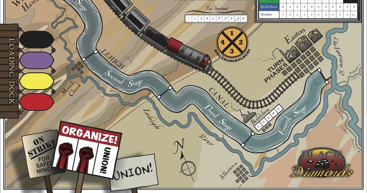 Black Diamonds | Board Game | BoardGameGeek