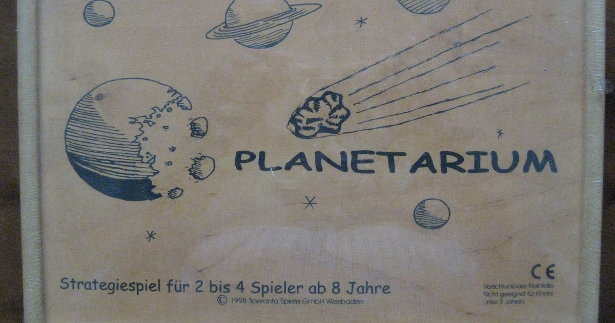 Planetarium | Board Game | BoardGameGeek