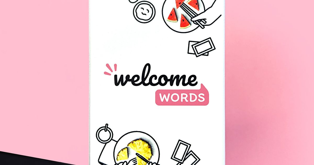 Welcome Words | Board Game | BoardGameGeek