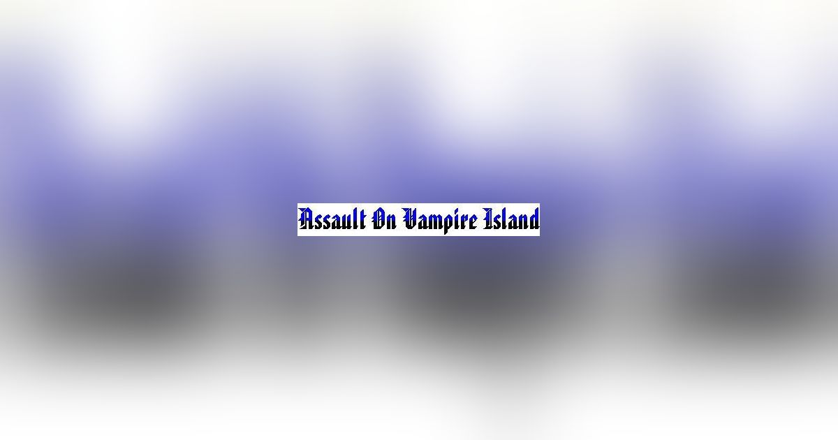 AGL: Assault on Vampire Island | Video Game | VideoGameGeek