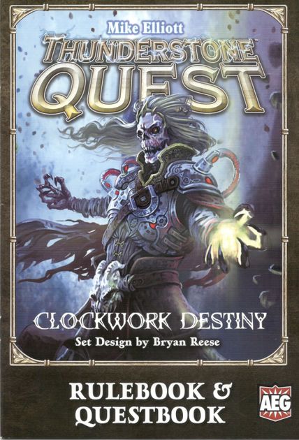Thunderstone Quest: Quest 9 Clockwork Destiny English Rulebook ...